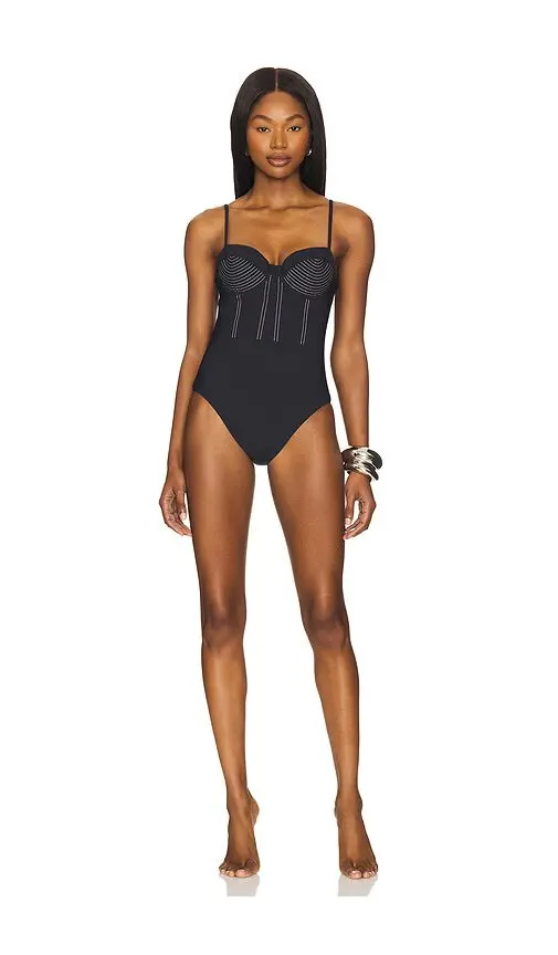 Simkhai Beatrix Bustier One Piece