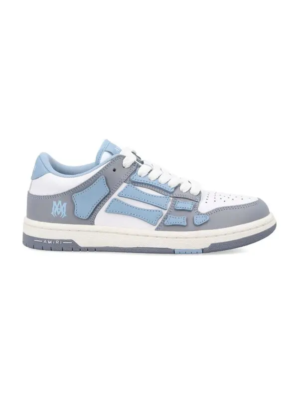 Amiri Varsity Skel Top Low Sneakers - Ocean Sky