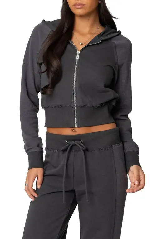 EDIKTED Chandler Crop Hoodie