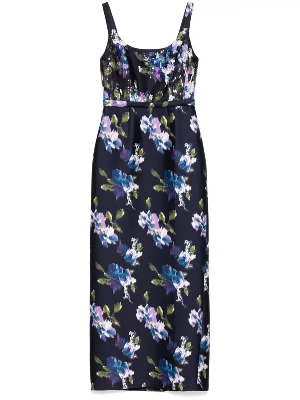Sachin & Babi Lana Gown - Black