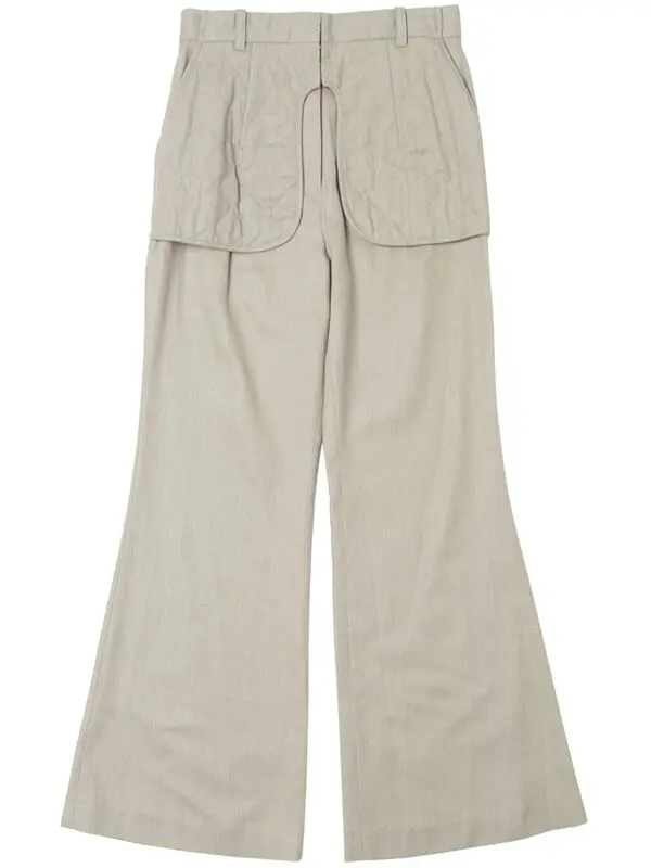 MULLER OF YOSHIOKUBO Wide-leg Trousers - Green