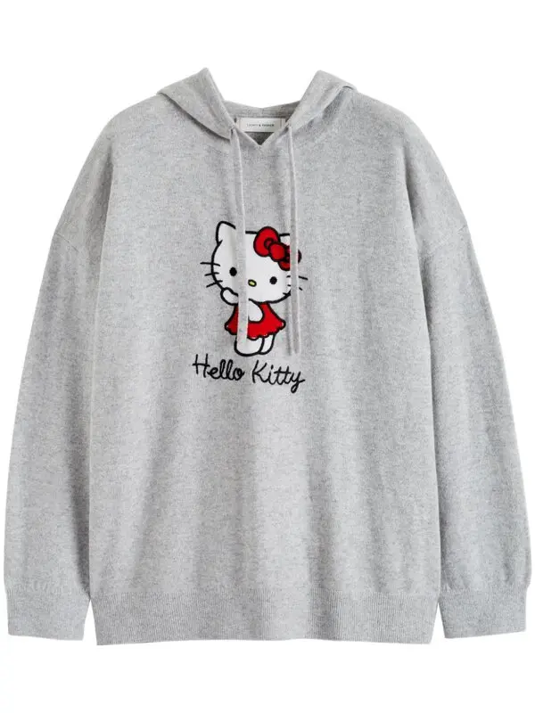 Chinti & Parker X Hello Kitty Wool-cashmere Hoodie