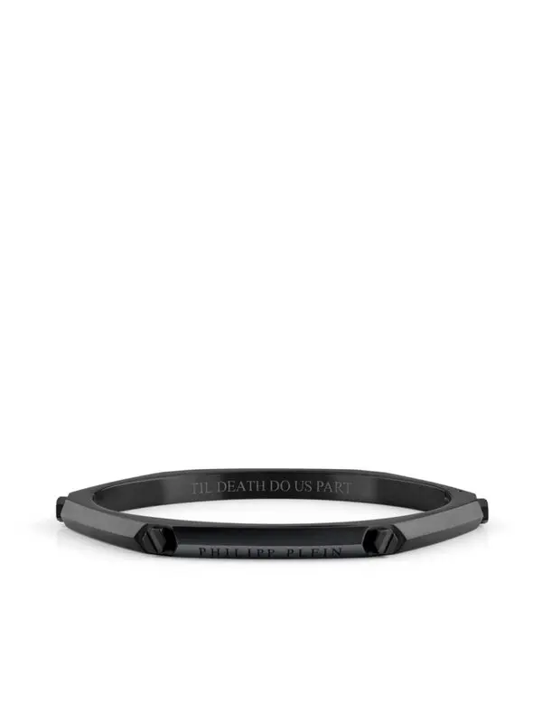 Philipp Plein Cuff Bracelet - Black