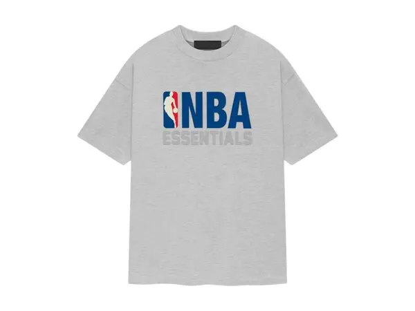 Fear Of God Essentials Nba Tee Shirt - Light Heather