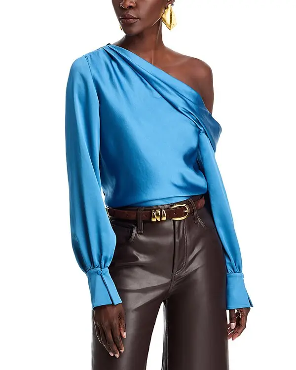Simkhai Alice Off-the-shoulder Top - Celestial