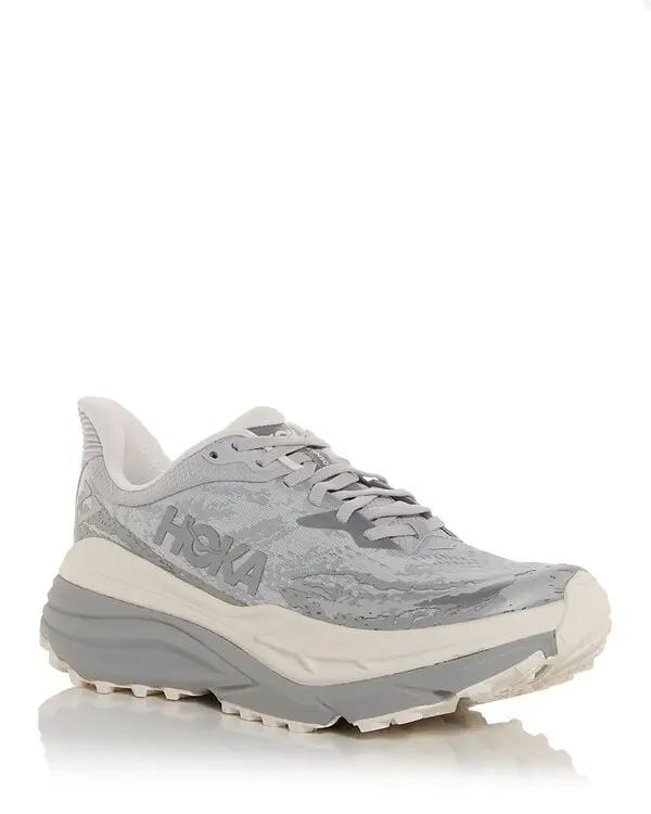 Hoka Stinson All Terrain Running Sneakers - Stardust / Alabaster