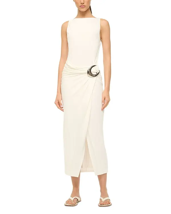 Staud Talia Midi Dress