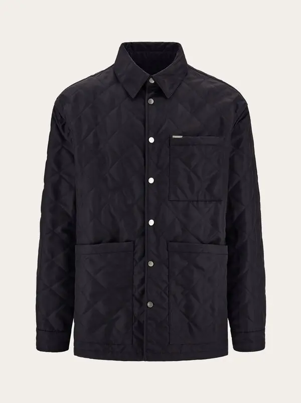 FERRAGAMO Quilted Blouson - Blue