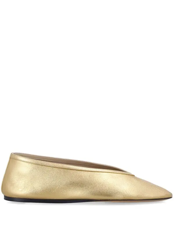 Le Monde Beryl Luna Ballet Flats - Gold