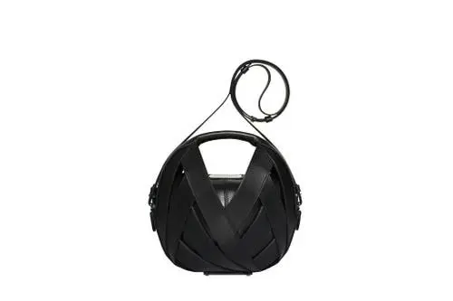 Perrin Le Petit Panier Crossbody Bag - Black