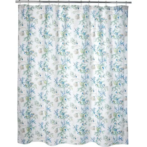 MATOUK Del Tesoro Shower Curtain - Sea