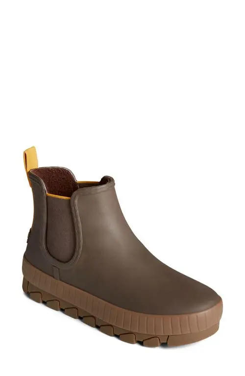 Sperry Torrent Rubber Chelsea Boot - Brown