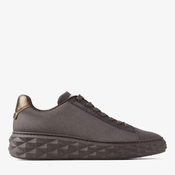 JIMMY CHOO Diamond Light Maxi Knit Trainers - Coffee