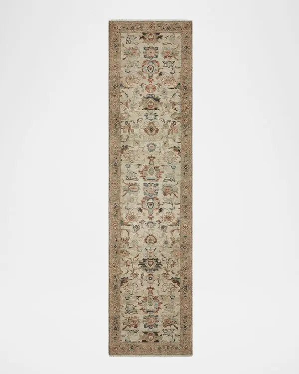 HAVEN & LOOM Nyla Hand-knotted Runner, 2' X 10