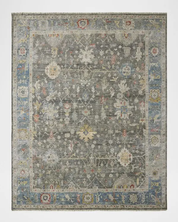 HAVEN & LOOM Aneida Hand-knotted Rug, 4' X 6