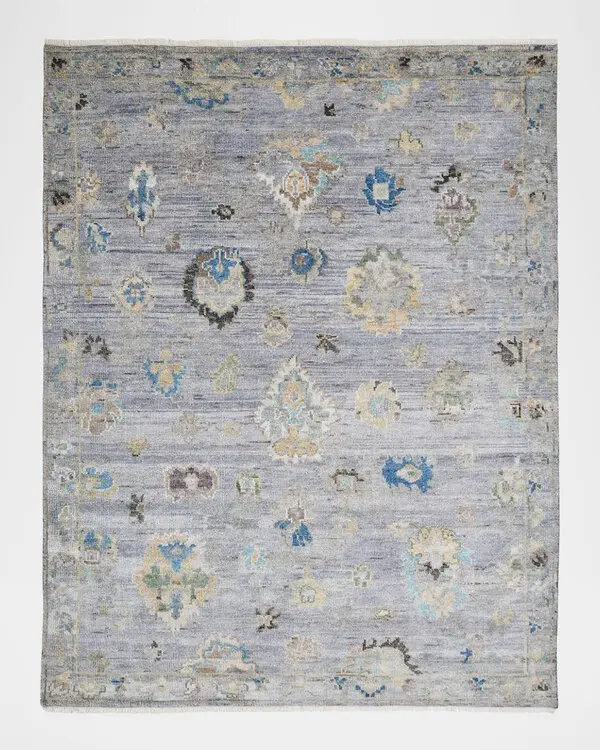 HAVEN & LOOM Florence Hand-knotted Runner, 2' X 10 - Dove Grey