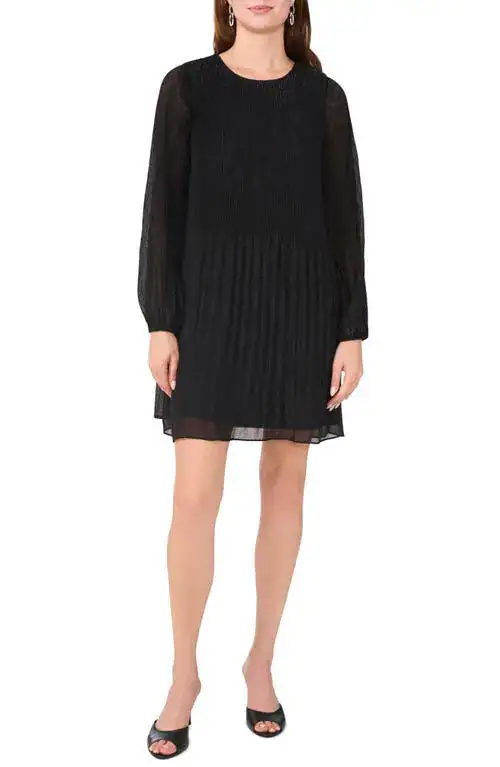 sachin and babi light blue dress Ready To Dance Shift Dress In Black Curves – Impressions Online Boutique main image 1
