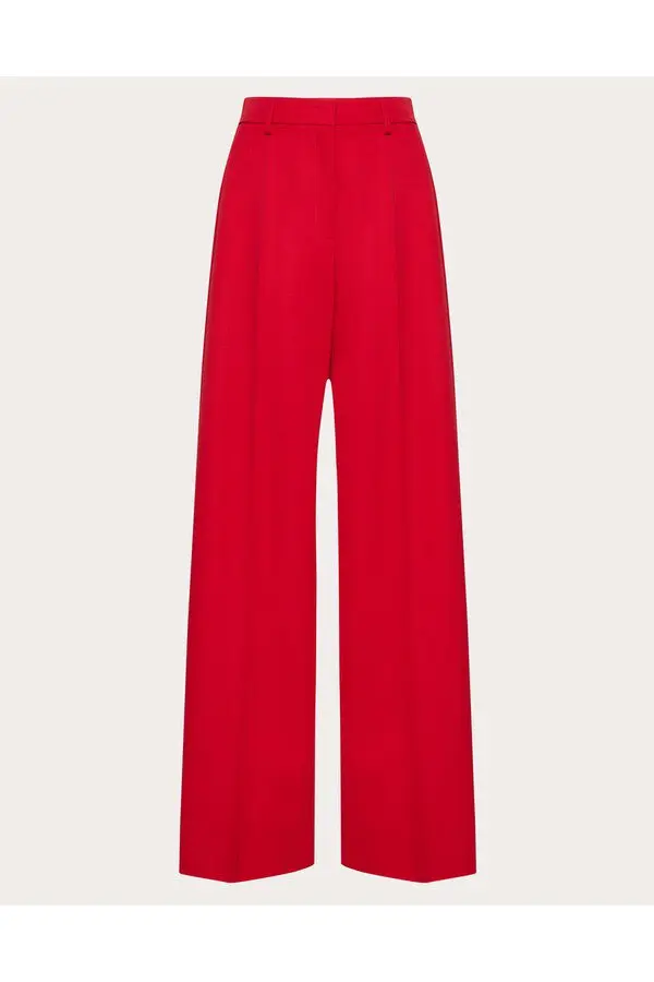 Valentino Garavani Grisaille Pants - Red | Editorialist