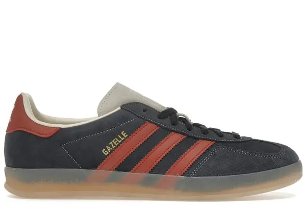 Adidas Gazelle Indoor Sneakers - Legend Ink/preloved Ruby/wonder White