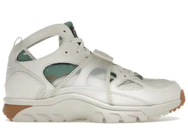 Nike Air Trainer Huarache Corteiz Sneakers - Light Bone/white