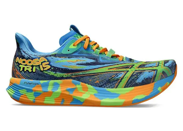 Asics Noosa Tri 15in Sneakers - Waterscape/electric Lime