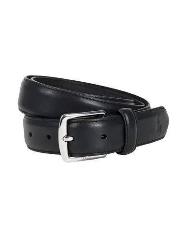 Ralph Lauren Full-Grain Leather Dress Belt Belt Size Cow Leather - Black |  Editorialist