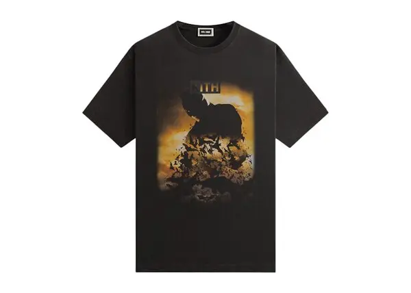 Kith X Batman Begins Vintage Tee Shirt - Black