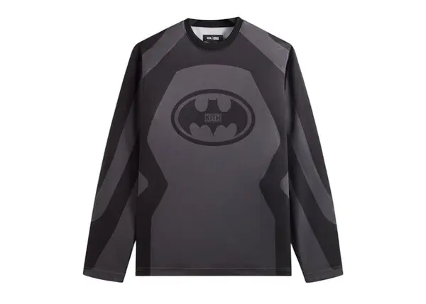 Kith X Batman Long Sleeve Otto T-shirt - Carbon