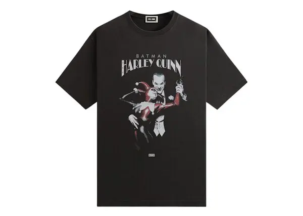 Kith X Batman Harley Quinn Vintage Tee Shirt - Black