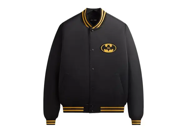 Kith X Batman Satin Bomber Jacket