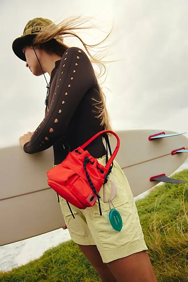 Free People Ego Boost Micro Pouch - Flame
