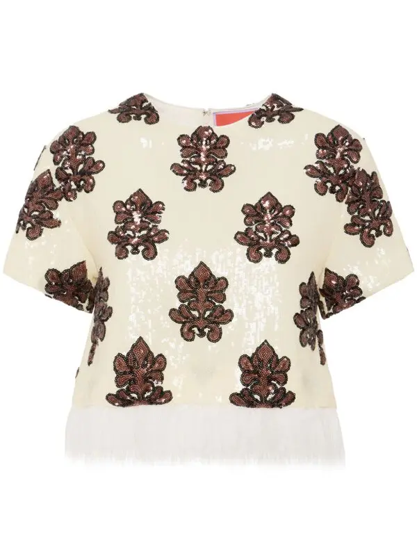 La DoubleJ La Scala T-shirt - Neutrals