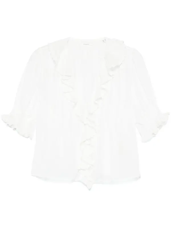 DÔEN Henri Blouse - White