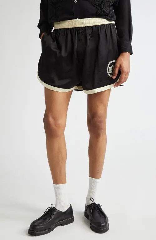 BODE Satin Gym Shorts
