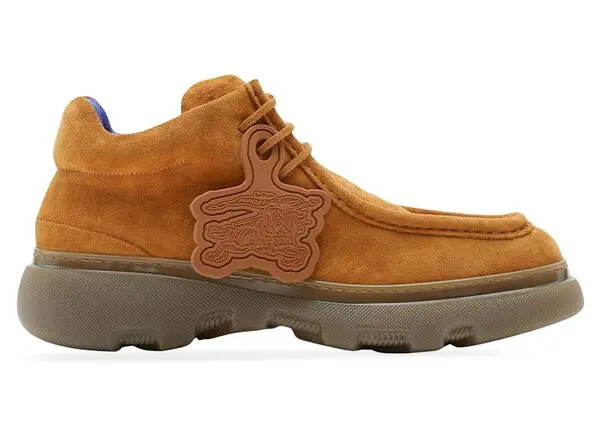 Burberry Suede Lace-up Creepers