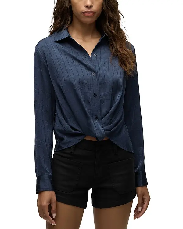 Hudson Jeans Knotted Shirt
