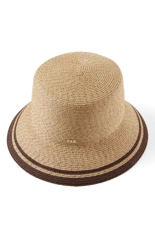Eugenia Kim Jonah Bucket Hat - Sand/ Gold/ Chocolate