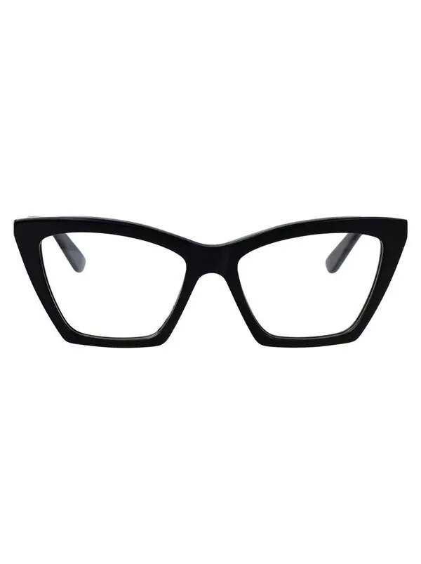Alexander McQueen Optical Eyeglasses Am0536o - Black-black-transparent