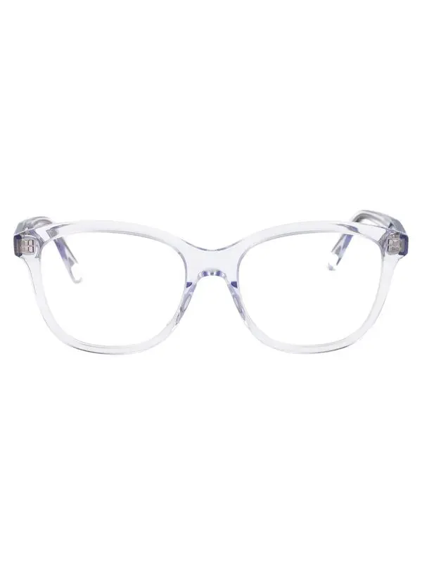 Alexander McQueen Am0487o Eyeglasses - Crystal-crystal-transparent