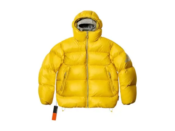 PALACE Pertex Opaque Balaclava Puffer Jacket - Yellow