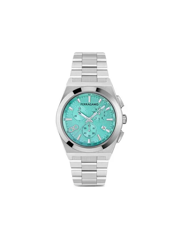 FERRAGAMO Vega Chronograph 42mm - Blue