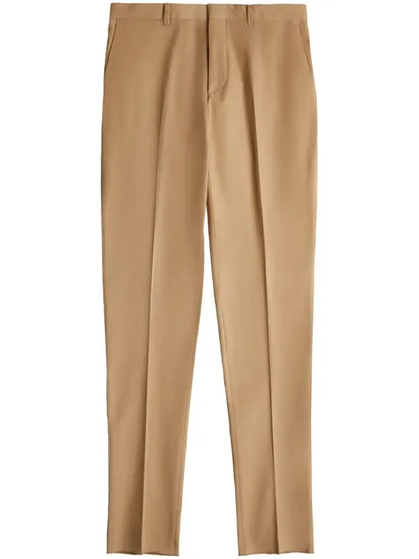 TOD'S Pressed-crease Tapered Trousers
