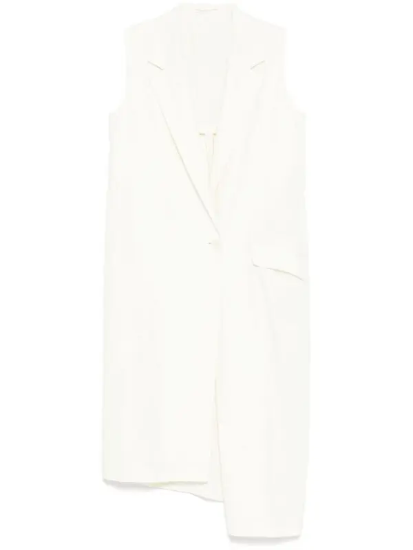 Y’s Single-breasted Vest Coat