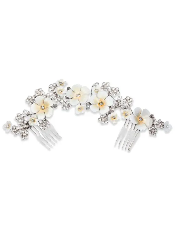 JENNIFER BEHR Phillipa Hair Comb - Silver