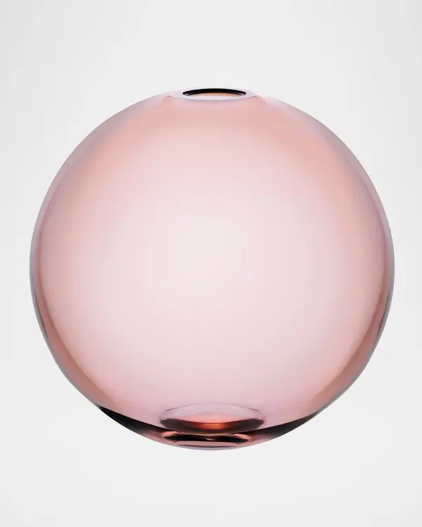 NUDE Mars 8.8" Large Vase - Apricot
