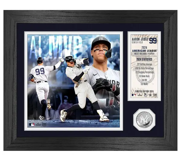 HIGHLAND MINT Aaron Judge National League Mvp S Lver Coin