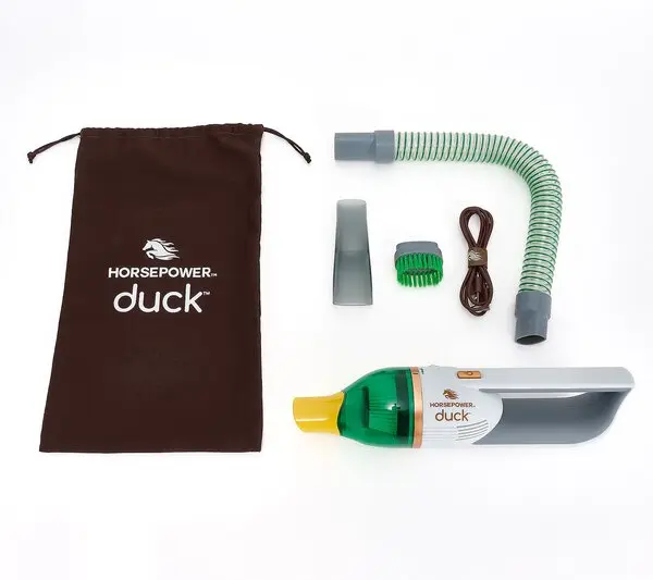HORSEPOWER DUCK Gold Edition Portable Cordless Vacuum