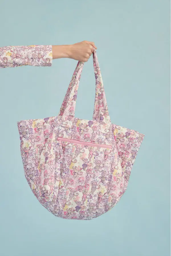 Loveshackfancy Roller Rabbit X Preppy Patchwork Large Quilted Tote ...