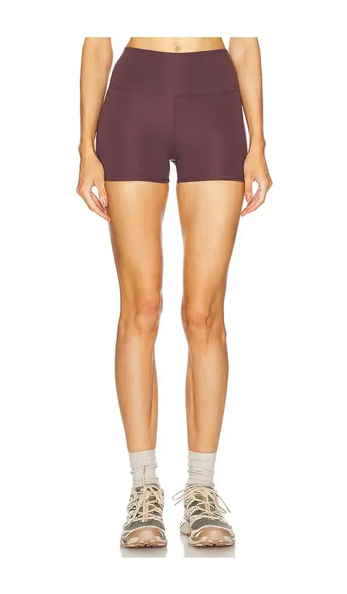WELLBEING + BEINGWELL Lorena 3-inch Shorts - Raisin