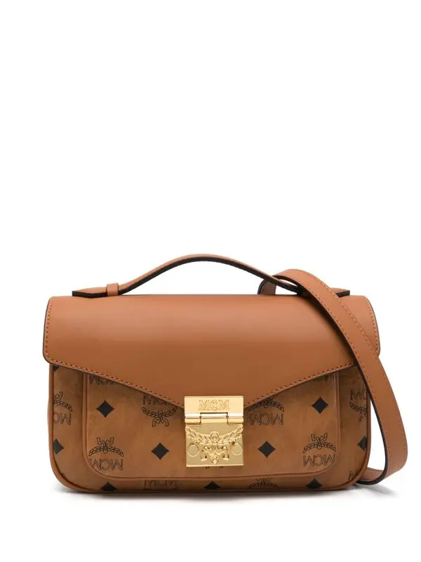 Mcm Tracy Crossbody Bag - Brown